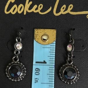 Cookie Lee | Jewelry | Nwt Cookie Lee Genuine Crystal Drop Earrings ...